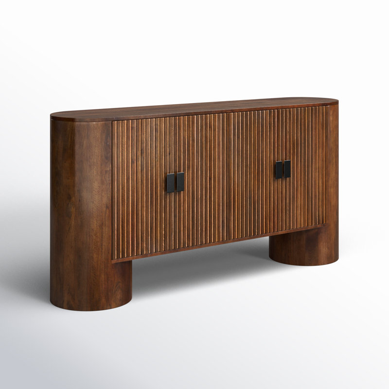 Dovetail Furniture Stephenson 67" Wide Sideboard, Medium Brown & Reviews | Perigold